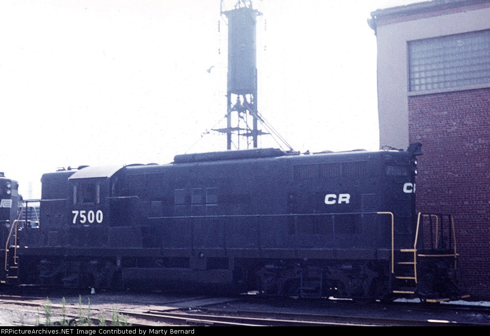 CR 7500 at AMTK Chicago Maintenence Terminal